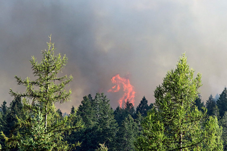 Lakeside fire - Flathead Beacon