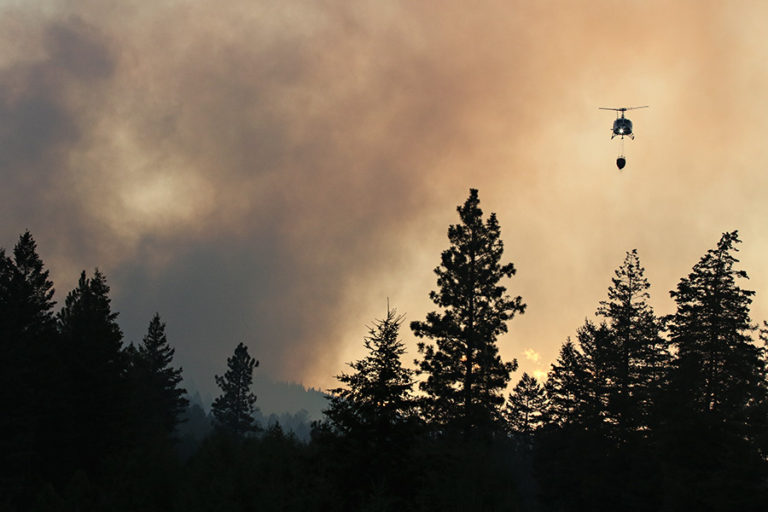 Lakeside fire - Flathead Beacon
