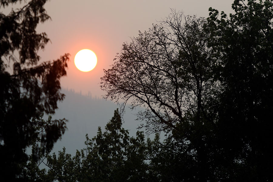 Photos: Howe Ridge Fire - Flathead Beacon