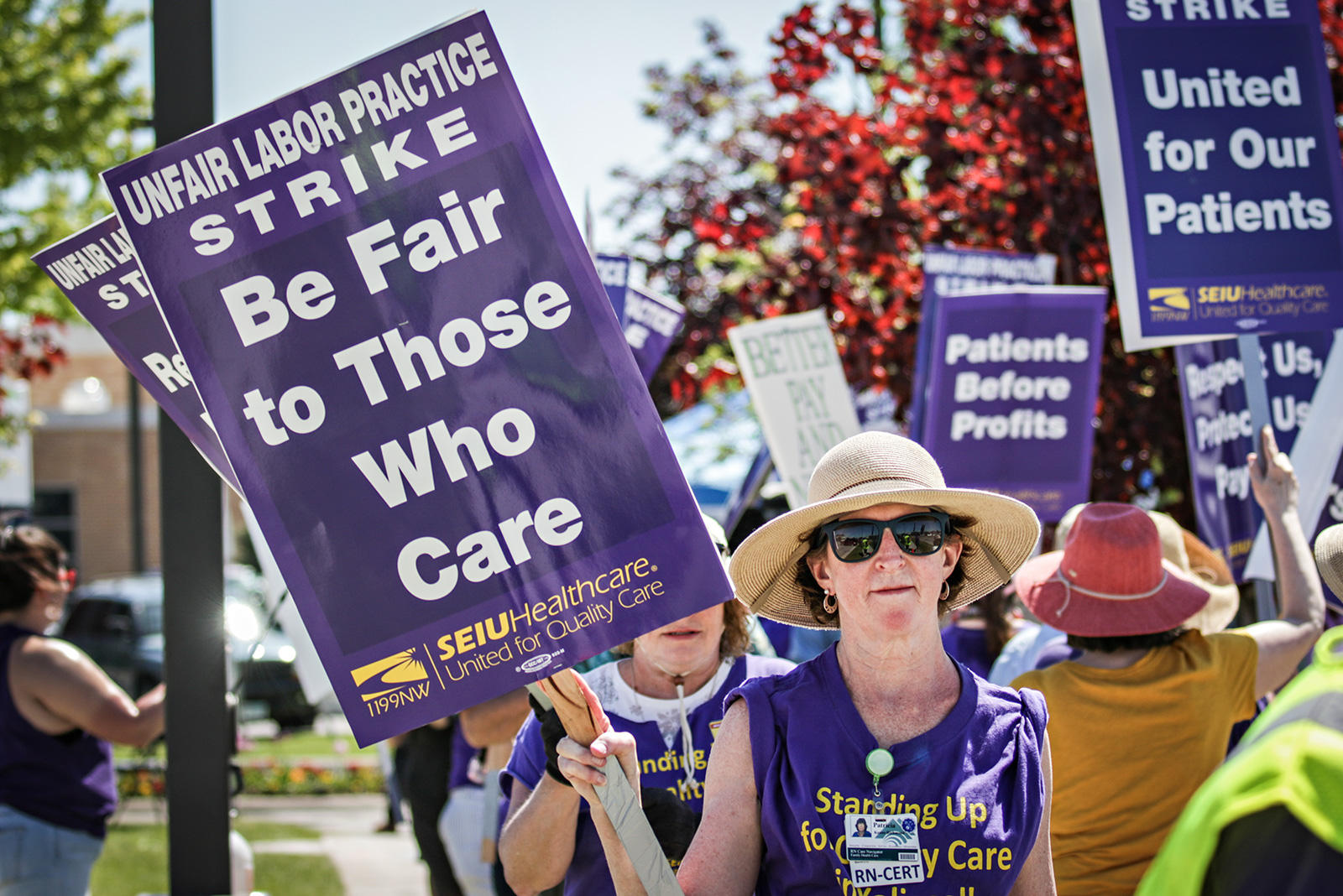 Logan Health Nurses Enter Third Day of Unfair Labor Practice Strike ...