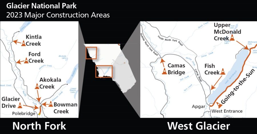 Summer Construction Projects will Cause Delays, Closures in Glacier ...