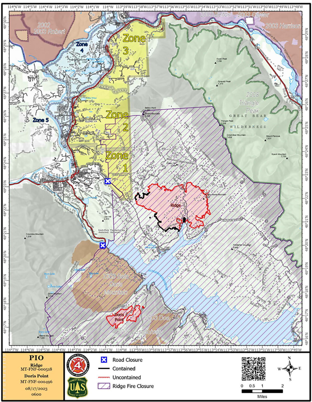 Firefighters Make Progress in ‘Record Heat’ on Ridge Fire - Flathead Beacon