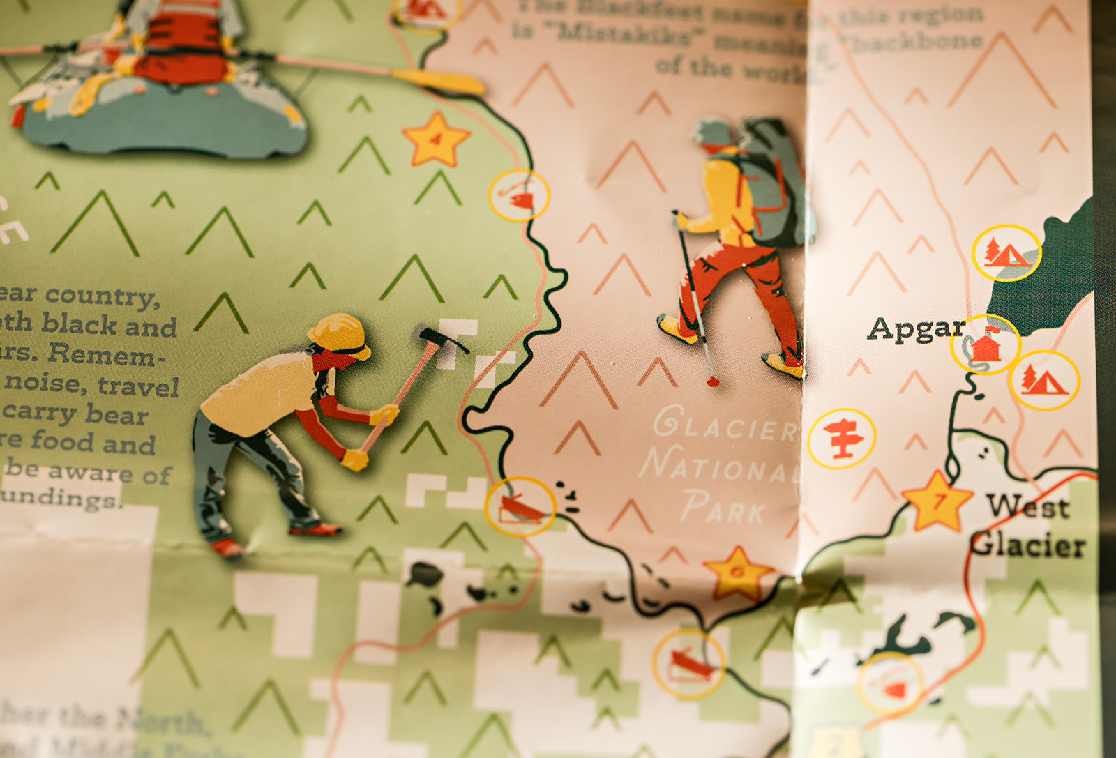 Flathead Trails Association Unveils New Illustrated Map - Flathead Beacon