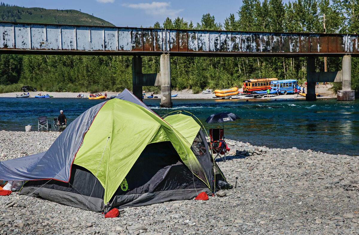 Blankenship Bridge Public Access Closed for High Water - Flathead Beacon
