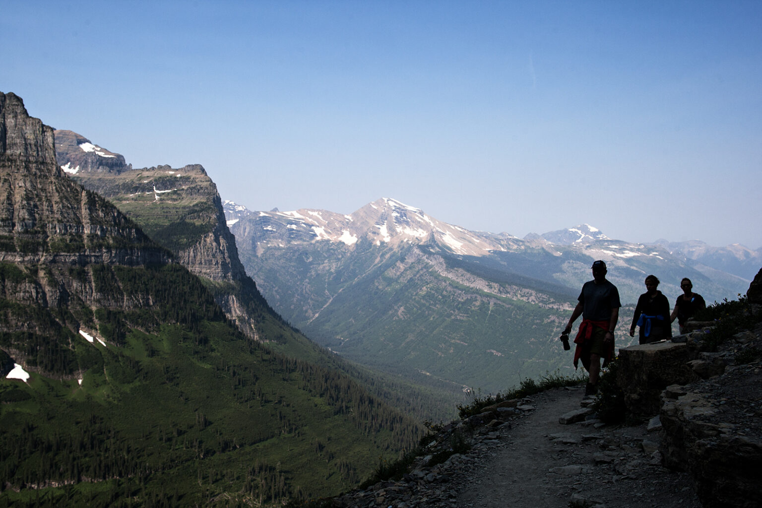 A Portion of the Highline Trail Remains Closed After a Bear Bit a Hiker in Glacier Park ...