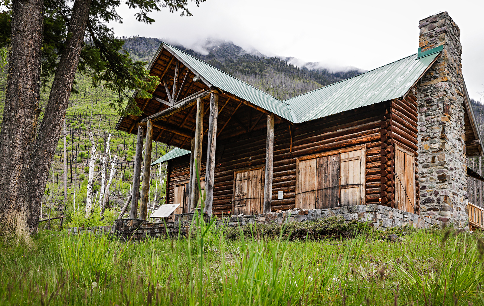 Wheeler Cabin Restoration Nears Completion on Glacier’s Lake McDonald ...