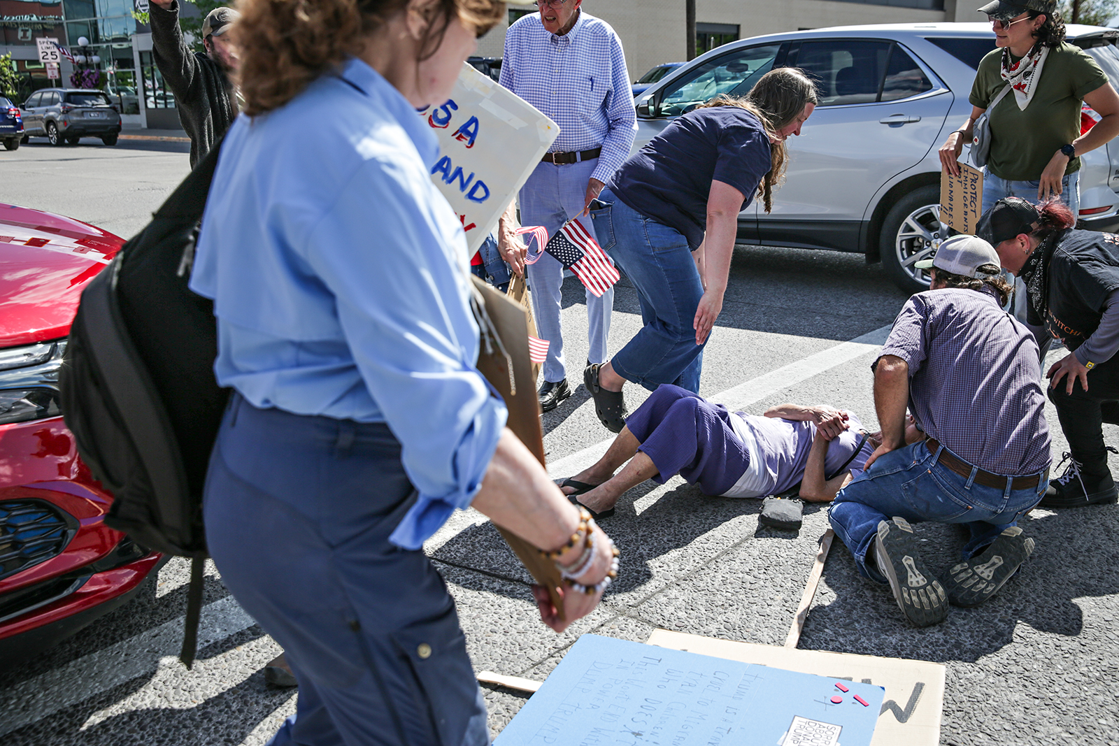 Kalispell Joins National 'No Kings' Protests - Flathead Beacon