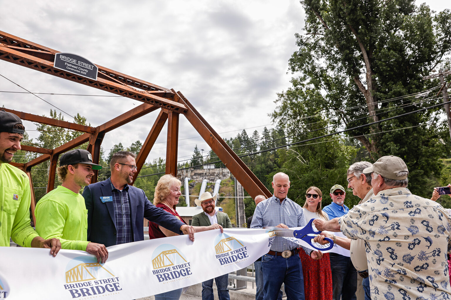 Bigfork Celebrates Reopening of Historic Bridge Street Bridge ...