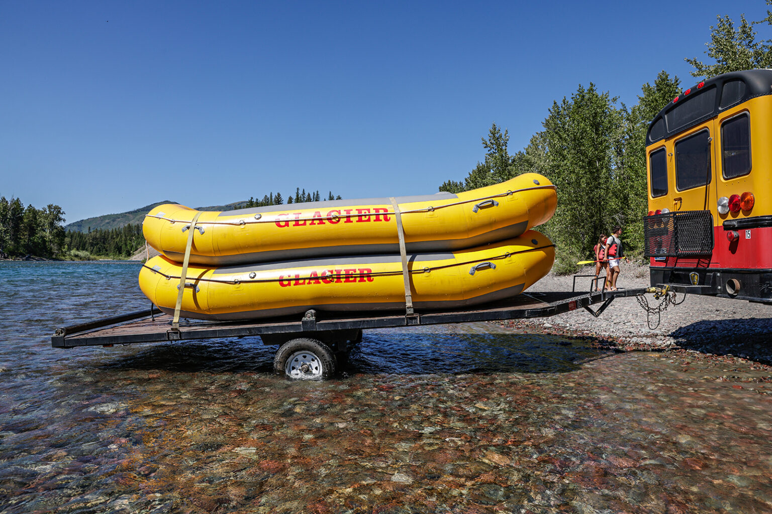 Raft Guides Share the Stewardship Load at Flathead River Access Sites ...