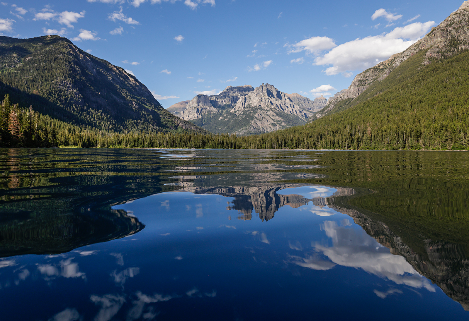 Rainbow Peak and Bowman Lake - Flathead Beacon