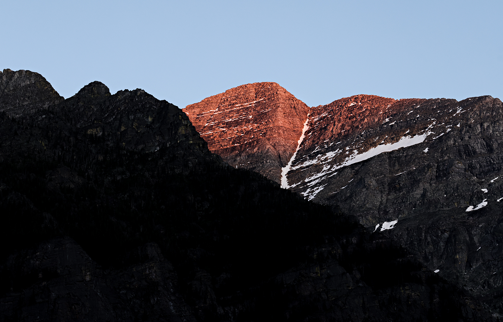 Rainbow Peak and Bowman Lake - Flathead Beacon