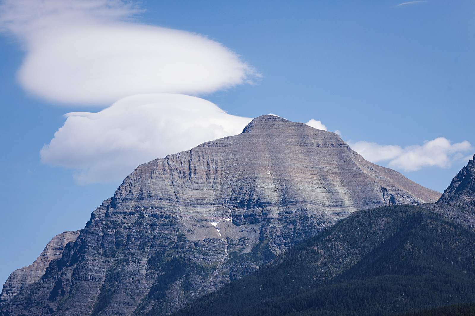 Rainbow Peak and Bowman Lake - Flathead Beacon