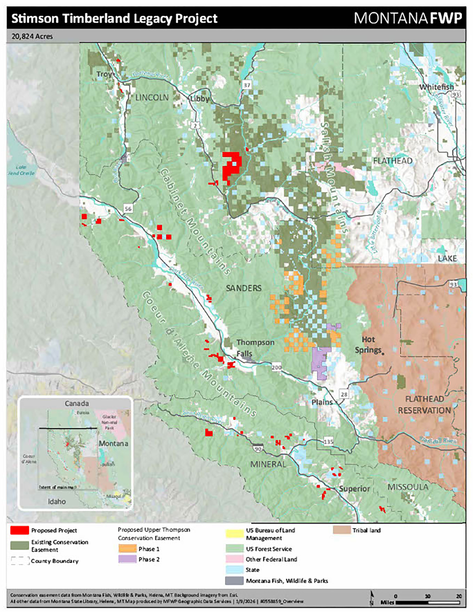 FWP Lays Preliminary Plans for 20,854-acre Stimson Timberland ...